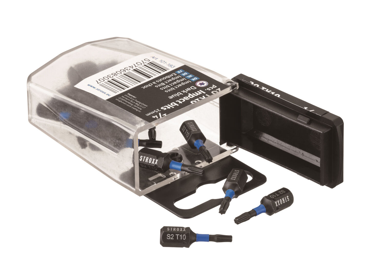 STROXX Bits TX30 1/4" x 25mm, pak af 20 stk, slagfast | Carl Ras