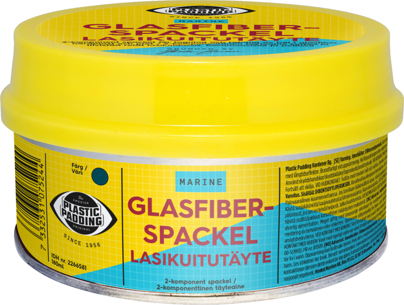 Plastic Padding Glasfiberspartel, PTX PP, 180 ml | Carl Ras