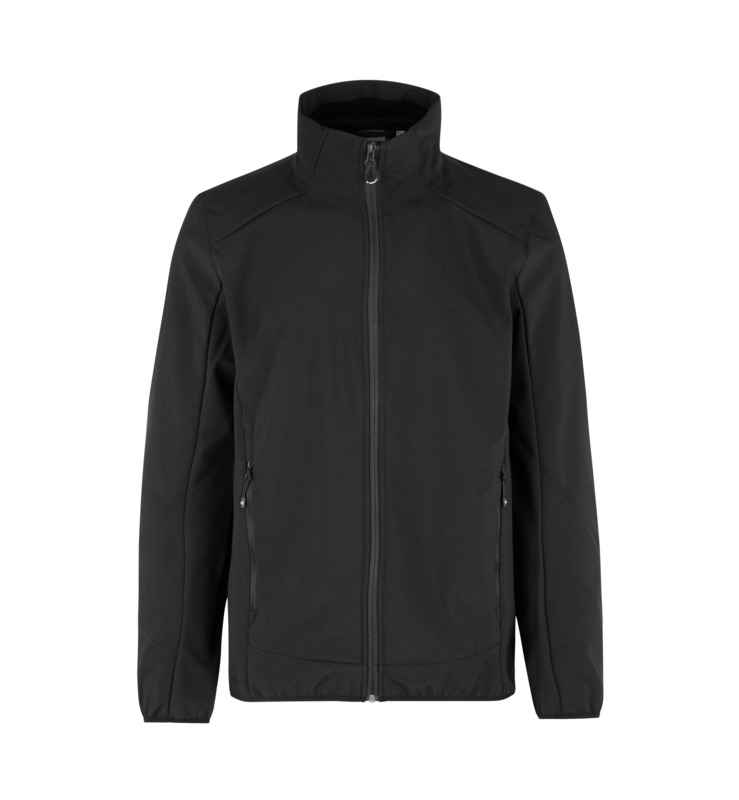 ID Identity Softshell jakke 0854 Sort, str. XL | Carl Ras