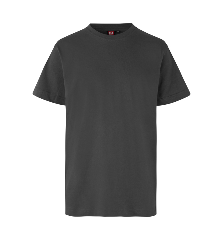 ID Identity T-shirt 40510 Børn Koks grå, str. 12/14 | Carl Ras