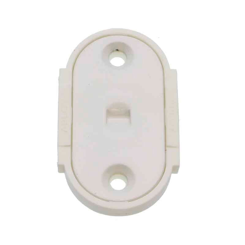 Assa Abloy Dørdel T/6540, Hvid Stål/pl. | Carl Ras