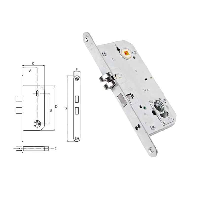 Assa Abloy Låsekasse Trioving 5116 V | Carl Ras