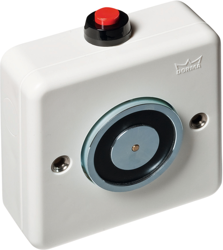 Dormakaba Dørholdemagnet hvid EM500A 24v | Carl Ras